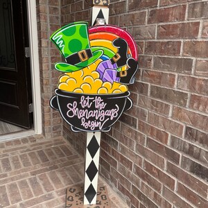 TEMPLATE Teacher Door Hanger Template Rainbow Door Hanger - Etsy