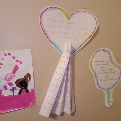 St. Faustina Divine Mercy Coloring Page Sheet Liturgical Year Catholic ...