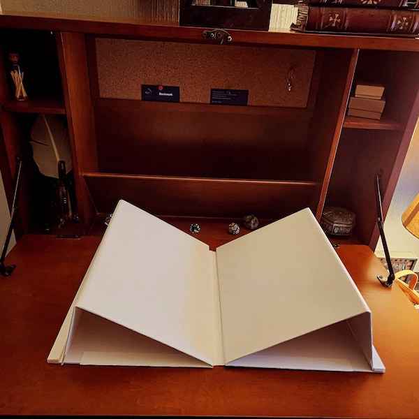 Book Cradle, Collapsible Book Stand, Foldable Book Holder, - Etsy