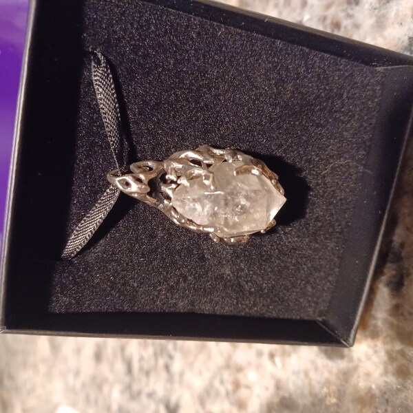 Micro-miniature Anatomical Heart Gemstone Charm in Bronze or Silver - Etsy