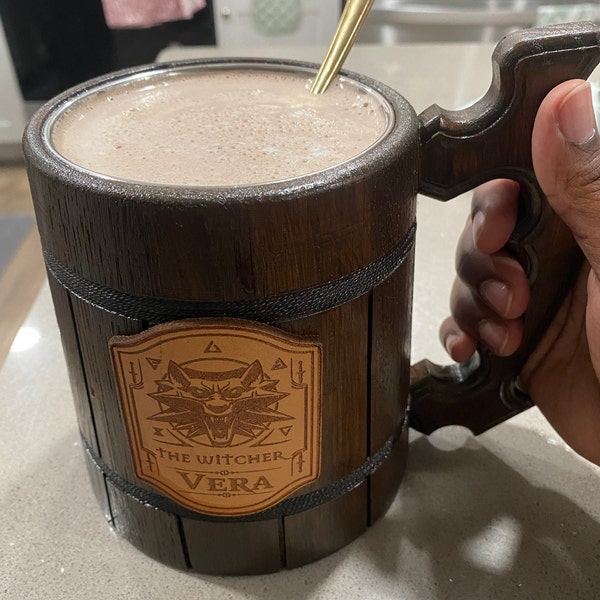 Witcher Mug | Geralt Medallion Personalized Gift | Witcher Gamer Gift ...