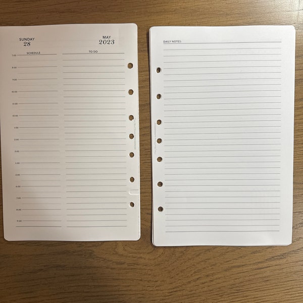 EDITABLE Happy Planner Big Inserts, Monthly Lined Planner, Month, Happy ...