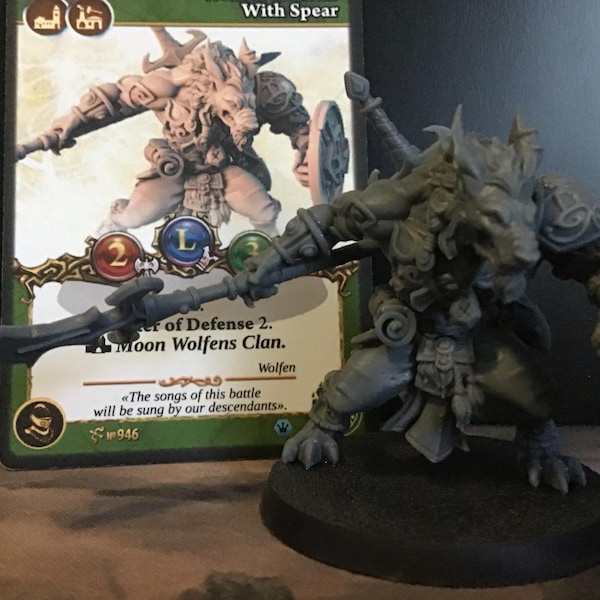 Poppy the Loud Howl, Pug Beast Bard Caster Mage Pet Dog, 28mm 32mm ...