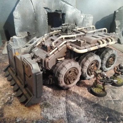 The Bull Breaching APC Vehicle 28-32mm Scale Miniature - Etsy