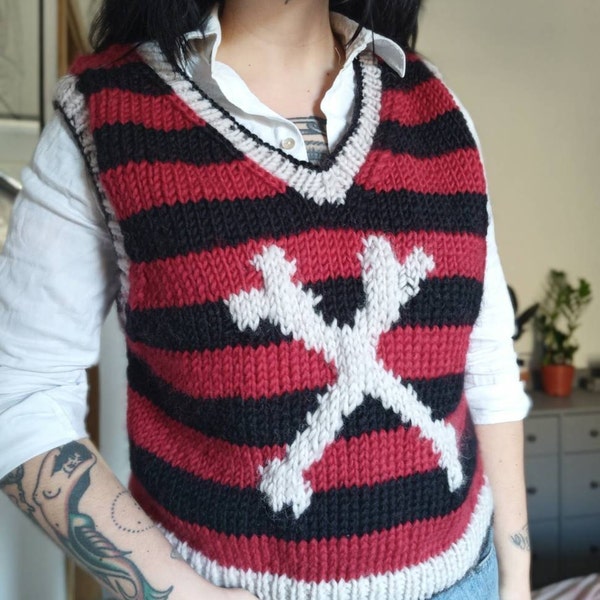 Meganfaithmakes' Sweater Vest Knitting Pattern PDF (english) - Etsy