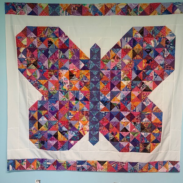 PDF Flutterfly Quilt Pattern Digital Download by Slice of Pi Quilts ...