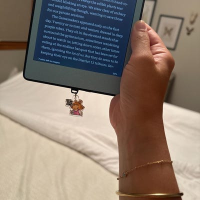 Please Don't Talk to Me While I'm Reading Kindle Charm, USB Plug Charm ...