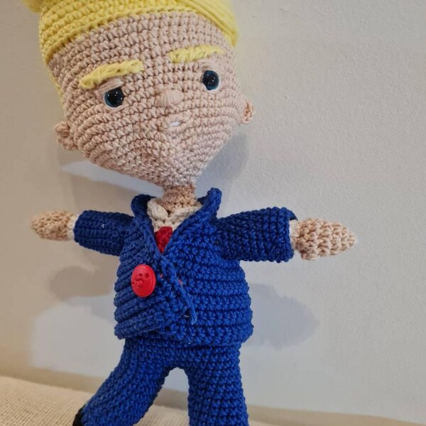 CROCHET PATTERN: Amigurumi-trump Doll - Etsy