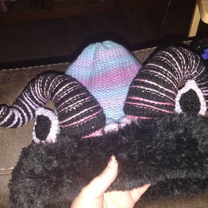 Jackalope Hat Cryptid Beanie Bunny With Antlers Cap - Etsy