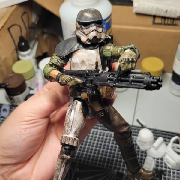 Animated Spec Ops Phase 1 Clone Trooper Head (1:12 Scale) Black Series ...