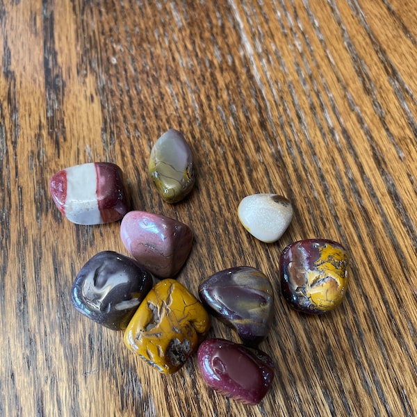 Mookaite Tumbled Stones: Choose How Many Pieces (premium Quality 'A ...