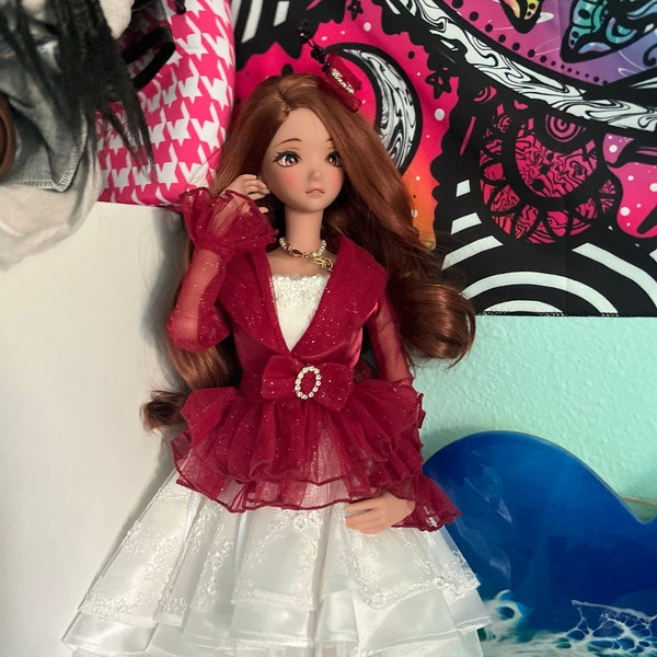 DD, Smartdoll, BJD Dress Set-european Classic Dress-cherry Blossom - Etsy