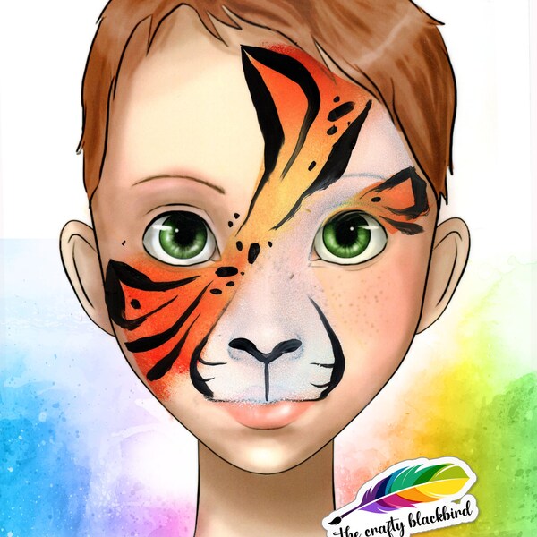 NO AI USED Face Painting Word Board, Face Paint Design Menu Board ...