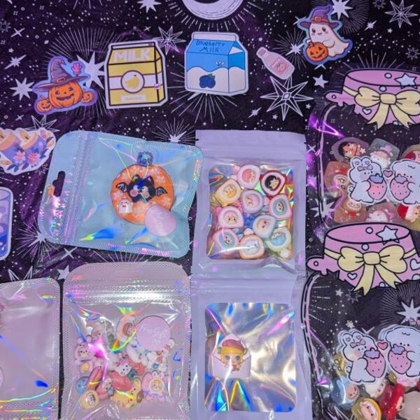 Cute Theme Ya-dom Hong Thai Herbal Inhaler Case , Decoden Cream Glue ...