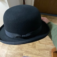 Soft Crushable Bowler Hat 100% Wool Classic Bowler Hat Derby Hat Woman ...