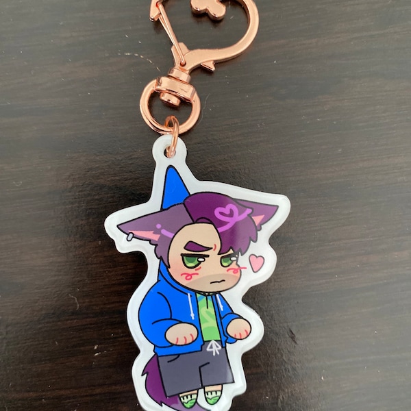 SDV Stardew Valley Scruff Kitty Acrylic Keychain Charms - Etsy