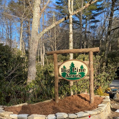 High Density Urethane Sand Carved Single Face Sign Business, Custom 1.5 ...