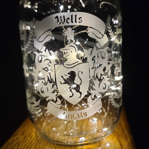 Wells Family Crest. Coat of Arms Svg. Heraldic Shield With Lion, Ribbon ...