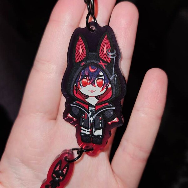 Vtuber Logo Keychains Vshojo Indie Hololive Holostars - Etsy