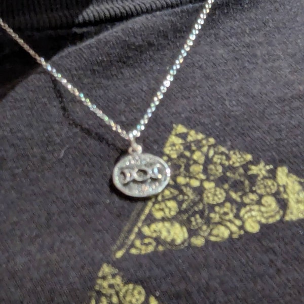 Crystal Rowan Tree Necklace Rhodium Plated Sterling Silver Crystal ...