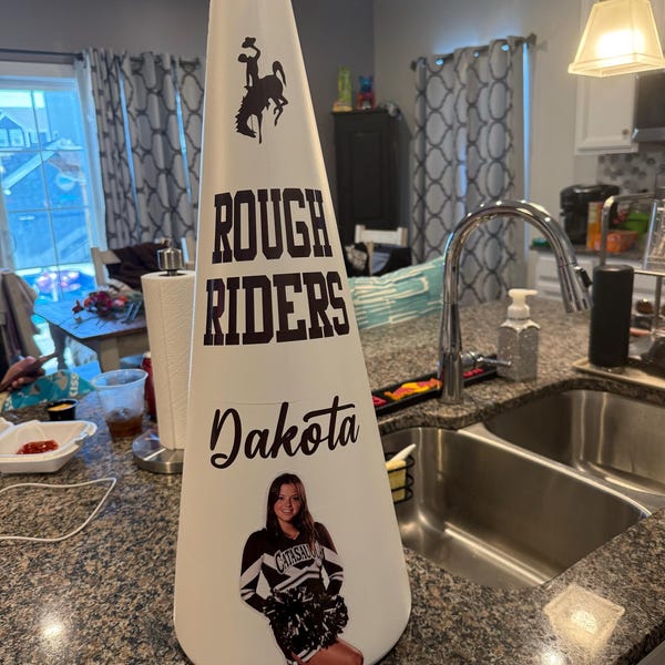 4 PACK 13"- 32" Custom Cheer Megaphones - Etsy