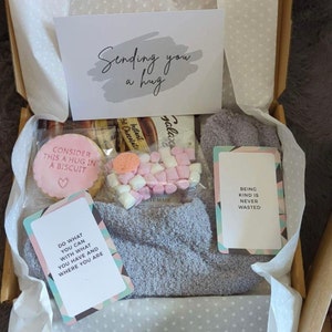 Hug in a Box / Self Care / Virtual Hug / Letterbox Gift / - Etsy