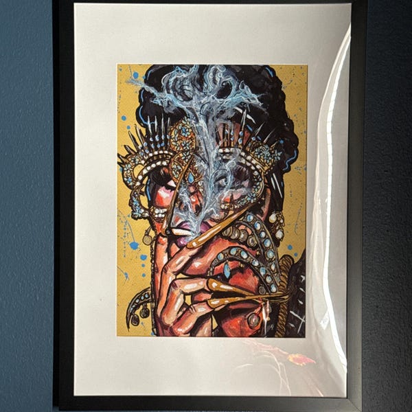 Billy Loomis From Scream - A4 or A3 Print of My Original Acrylic ...