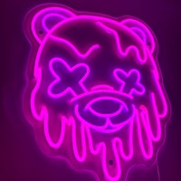 Smoking Skull Head Neon Sign Custom Handmade Art Neon Light - Etsy Canada