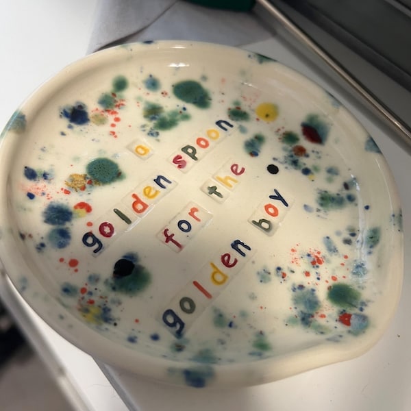 Mini Salt Cellar & Spoon Set | Handmade Pottery | Handmade Ceramic ...