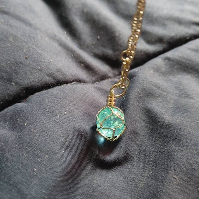 FFVII Glowing Holy Materia Necklace Final Fantasy VII Inspired Glow in ...