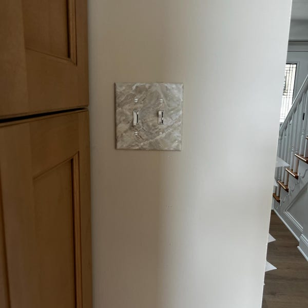 Warm Creamy Ivory Switchplates - Etsy