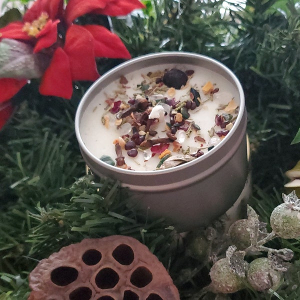 Christmas Morning Candles Holiday Crystal Candle Christmas Candle Soy ...