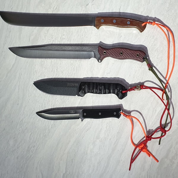 Wood Scales for BK2/ Custom Scales for Ka-bar Becker BK2/BK2 Wooden ...