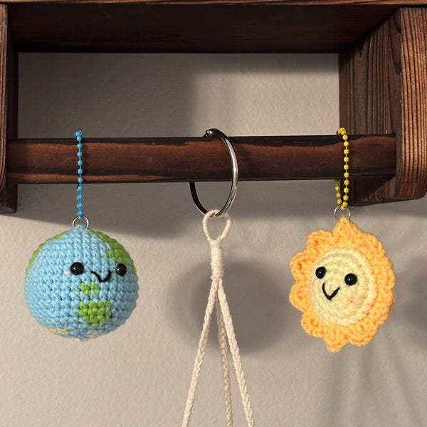 Funny Crochet Sheep Positive With Desk Decoration, Emotional Support ...