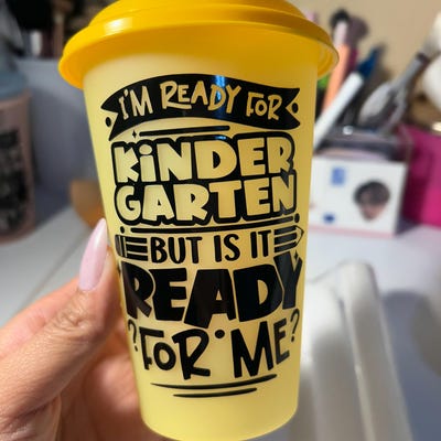 Back to School Svg Bundle I'm Ready for Kindergarten but is It Ready ...