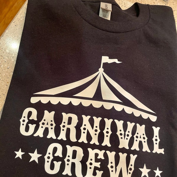 Carnival Crew SVG: Circus Birthday Shirt Design (digital Download) - Etsy