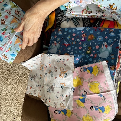 Beauty and the Beast Friends Toss Fabric Beauty and the Beast 1/4 Yard ...