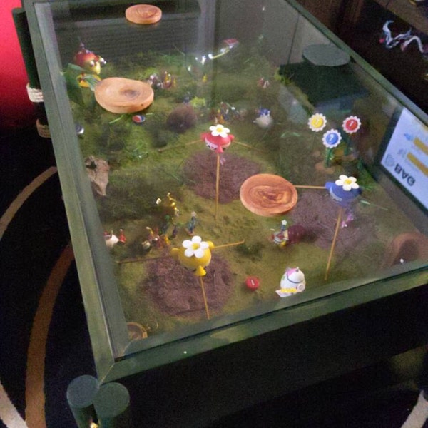 Aquarium Shadowbox Coffee Table • Coastal Coffee Table • Curio Display ...