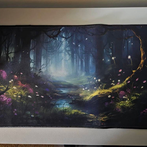 Neon Circuit Desk Mat, Cool Desk Mat, Desk Mat Aesthetic, Robotic Decor ...