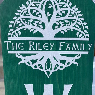 6 Celtic Tree of Life Split Frames Vector Digital Cut Files SVG DXF ...