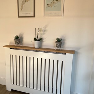 100% Solid Oak-top Radiator Covers - Etsy UK