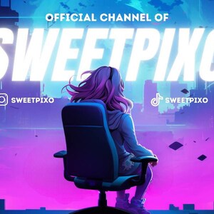 Custom Twitch Banner Relaxing Design for Your Profile Lofi Banner ...