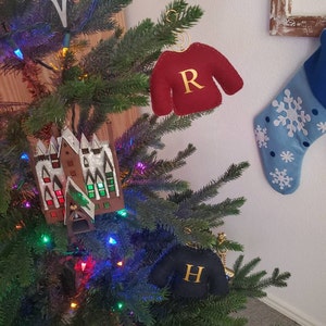 Harry Potter and Ron Weasley Christmas Sweater Tree Ornaments- Set - Etsy