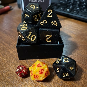 2d6-sided with Pips Dice Random Number Spinner Ring Black - Etsy