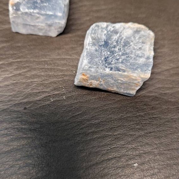 Blue Barite Stone Raw – Rough Blue Barite Stone - Crystal Healing ...