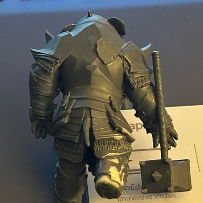 Dwarf Dwarven Female Bartender Premium 3D Printed Fantasy Tabletop ...