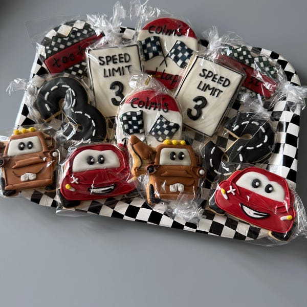 One Silly Goose Baby Shower Birthday Cookies Vibrant Summer Handmade ...