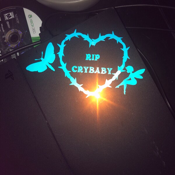 Rip Crybaby Vinyl Decal - Etsy