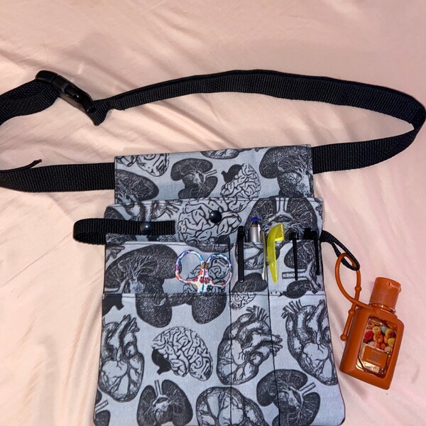 Celestial Batik Scrub POCKET Insert, Organizer and Protector for Nurses ...