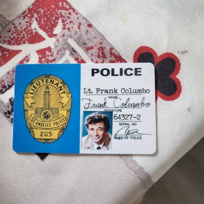 NCIS Los Angeles Novelty TV Show ID Card Naval Criminal Investigative ...